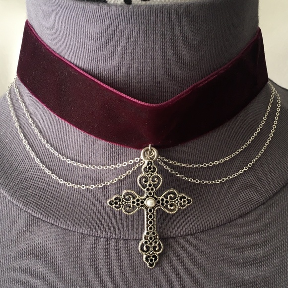 Hand Crafted | Jewelry | Gothic Silver Renaissance Cross Handmade ...